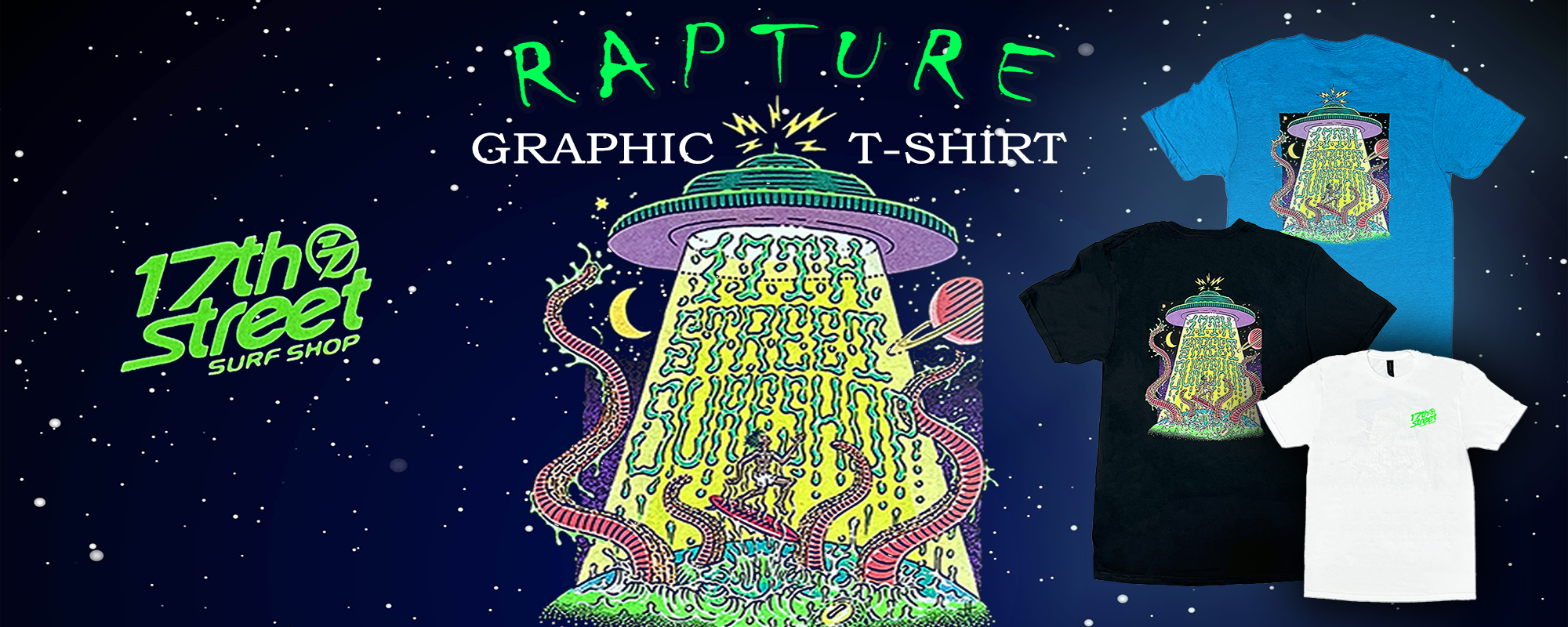 Rapture T-Shirts – 17th Street Surf Shop