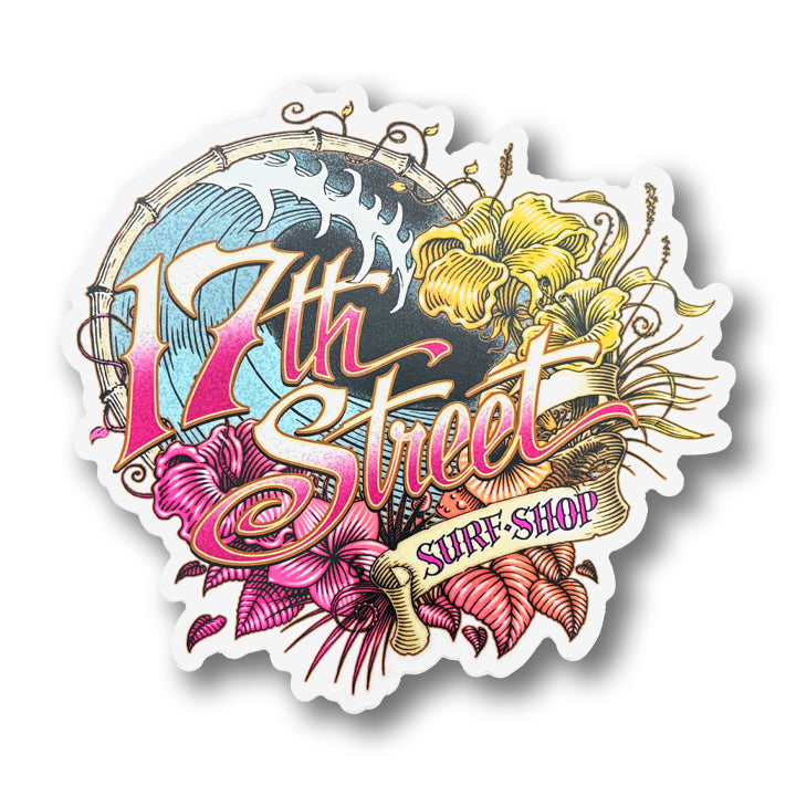Bali Sticker – 17th Street Surf Shop